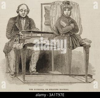 The Euphonia, or Speaking Machine Stock Photo - Alamy