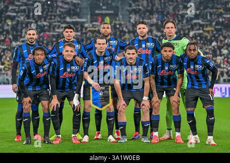 Allianz Stadium, Turin, Italy - the starting line up of Juventus during ...