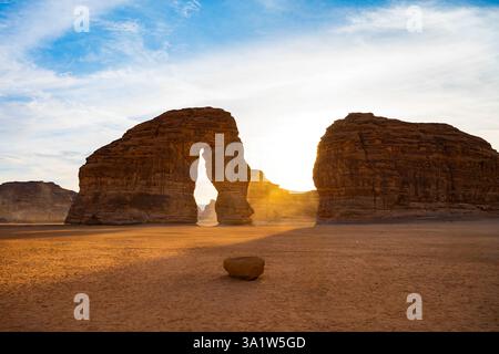 Al Ula beauty of Arabian landscape in Saudi Arabia Stock Photo - Alamy