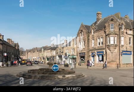 Matlock town centre, Derbyshire, England, UK Stock Photo - Alamy