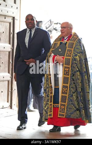 Foreign secretary David Lammy attends a bilateral meeting with Indian ...