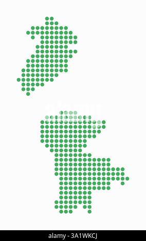 Macao map. Geometric style country outline. Adorable violet vector ...