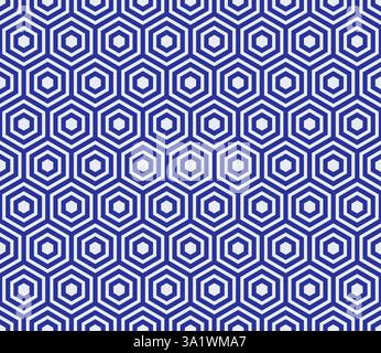 Abstract dark polygonal hexagonal seamless pattern Stock Vector Image ...