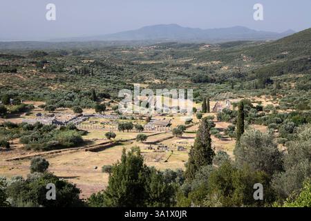 Ancient Messene, Mavrommati, near Kalamata, Messenia, Peloponnese ...