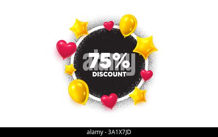 Sale tag 75 percent off icons set Stock Vector Image & Art - Alamy