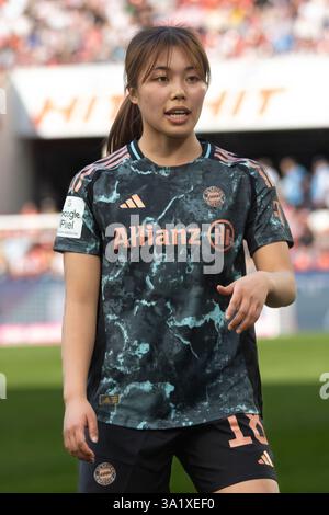 Momoko Tanikawa (FC Bayern Muenchen Frauen, #18) / Portrait / Portraet. GER, FC Bayern Muenchen ...
