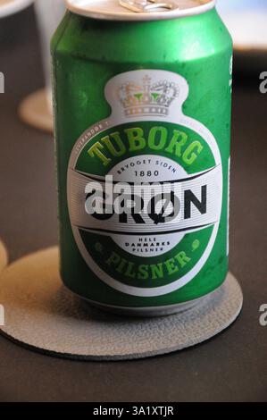 Copenhagen/ DenmarK/10 march 2025/Tuborg can beer can copenhagen. Photo ...