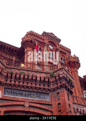 Private Fener Greek High School in Instabul neighborhood, Turkey Stock ...