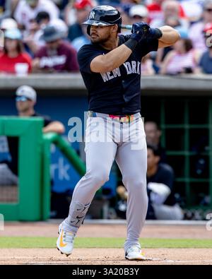 New York Yankees' Jasson Domínguez successfully slides into home base ...
