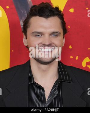 Ray Nicholson arrives at the Paramount Pictures' NOVOCAINE Los Angeles ...