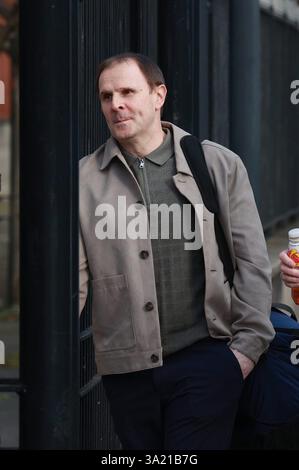 Winston Irvine arrives at Belfast Crown Court for his sentencing after ...