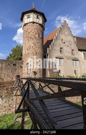 Old wooden bridge over a moat. High quality photo Stock Photo - Alamy