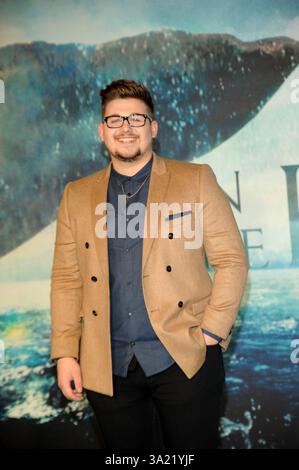 Che Chesterman attends the European Premiere of In The Heart of The Sea ...