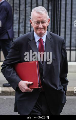 Hilary Benn, Northern Ireland Secretary, MP Leeds South walks through ...