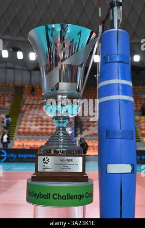 The Women’s Challenge Cup Trophy during the Betfred Women's Challenge ...