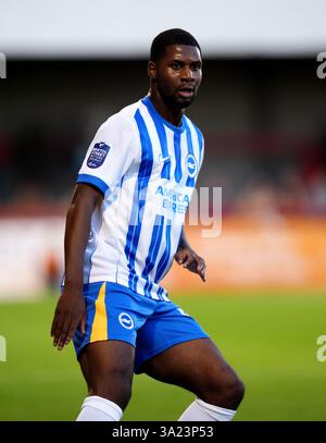 Brighton and Hove Albion's Odel Offiah during the Bristol Street Motors ...