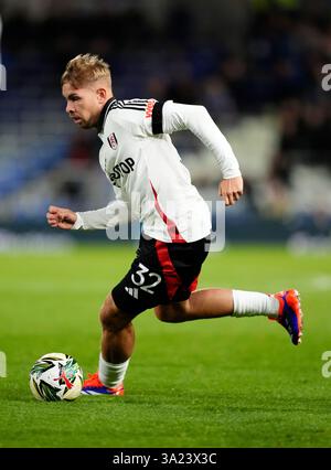 Fulham's Emile Smith Rowe during the Carabao Cup third round match at ...
