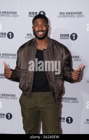 Toby Olubi attending the launch of BBC Radio 1's Big Weekend at the The ...