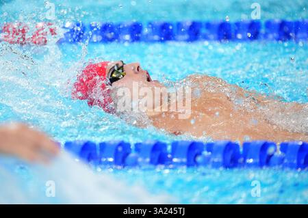 Great Britain's William Ellard during the Men's 100m Backstroke - S14 ...