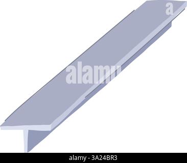steel steal beam cartoon vector illustration Stock Vector Image & Art ...