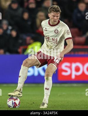 Rob Dickie of Bristol City during the Sky Bet Championship match Queens ...