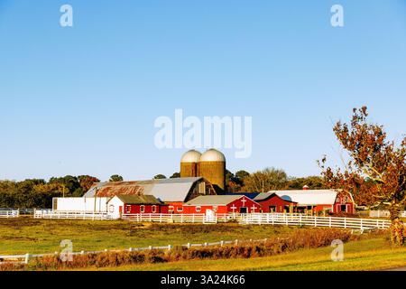 Farm and pasture in the Historic Triangle in Williamsburg, Virginia ...