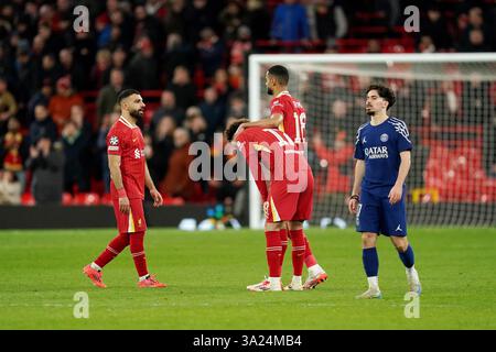 Liverpool's Cody Gakpo after losing his boot during the Emirates FA Cup ...