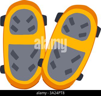 training shin guards cartoon vector illustration Stock Vector Image ...