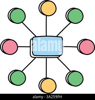 Peta Minda Mapping Stock Vector Image & Art - Alamy