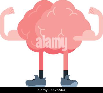 Strong Mind Muscles Stock Vector Image & Art - Alamy