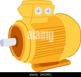 Electric Traction Motor Vector illustration Stock Vector Image & Art ...