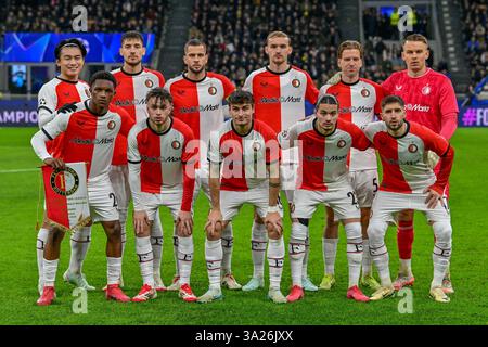 Rotterdam - Thomas Beelen of Feyenoord, Aymen Sliti of Feyenoord during ...