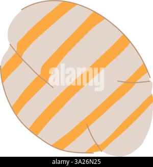 free beeswax food wrap cartoon vector illustration Stock Vector Image ...