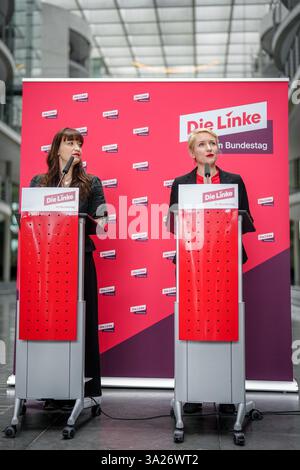 Heidi Reichinnek, Chairwoman of the Die Linke parliamentary group, in ...