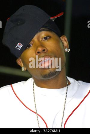 October 1, 2002; Pacific Palisades, CA, USA; Rapper NAZKAR during an ...