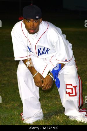 October 1, 2002; Pacific Palisades, CA, USA; Rapper NAZKAR during an ...