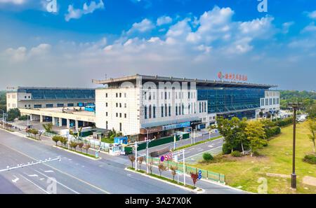 Yangzhou Bus Terminal, Jiangsu Province, China Stock Photo - Alamy