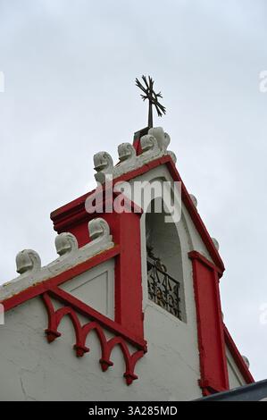 Exterior of the Italian Chapel created by Domenico Chiocchetti and ...