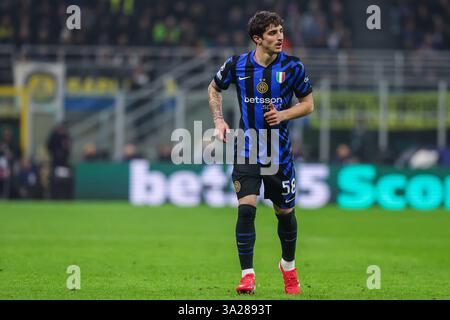 Matteo Cocchi of FC Internazionale seen in action during Coppa Italia ...
