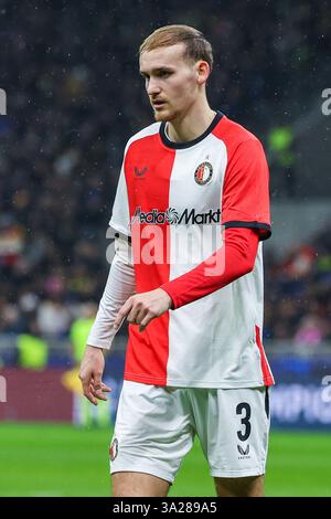 ROTTERDAM - Thomas Beelen of Feyenoord during the practice match ...