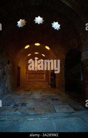 Cold rooms at the Arab Baths Cultural Center of Jaén Stock Photo - Alamy