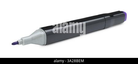 One double sided marker isolated on white Stock Photo - Alamy