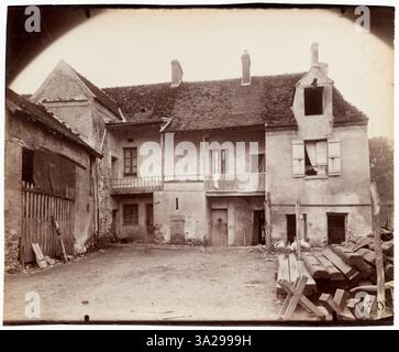 This photograph showcases old houses in Helston, a historic town in ...
