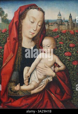 The 'Master of the Saint Lucy Legend' depicts the Virgin Mary surrounded by female saints. This ...