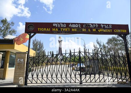 Martyr's Memorial Monument, Mekelle, Tigray, Ethiopia Stock Photo - Alamy