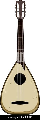 frets mandolin cartoon vector illustration Stock Vector Image & Art - Alamy