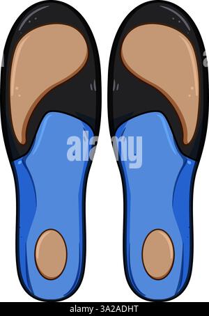 arch insoles cartoon vector illustration Stock Vector Image & Art - Alamy