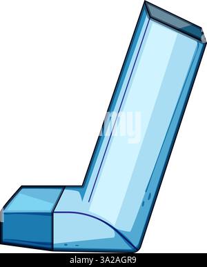 nebulizer inhaler portable cartoon vector illustration Stock Vector ...