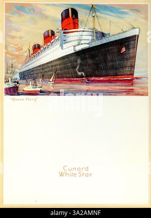 HMS Queen Mary, a retired British ocean liner, served as a passenger ...