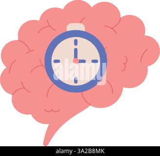 Subconscious Mind Time Stock Vector Image & Art - Alamy